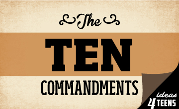 The Ten Commandments (infographic) - NCSY
