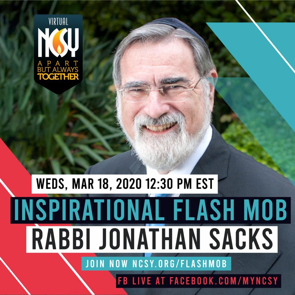 Remembering Rabbi Lord Jonathan Sacks - NCSY
